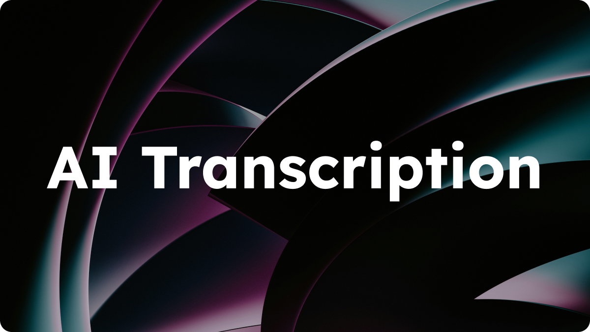 AI Transcription Software for Any Video or Audio [100% Free]