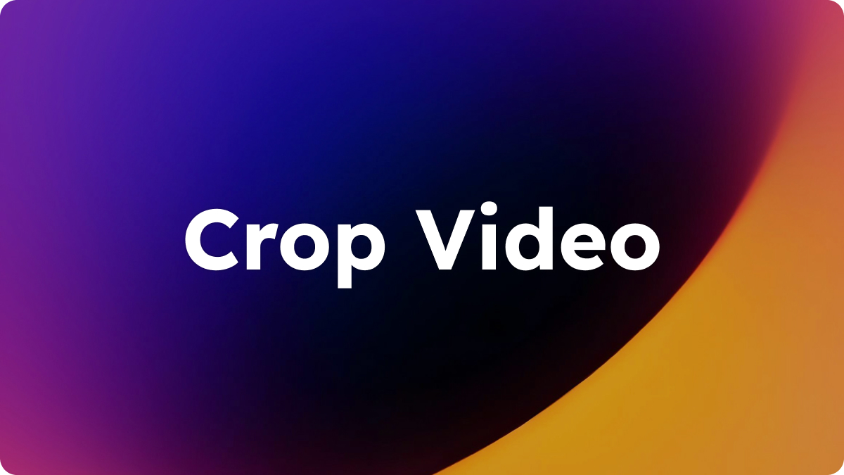 Video Cropper with No Watermark - Fast, Free, and YouTube-Friendly