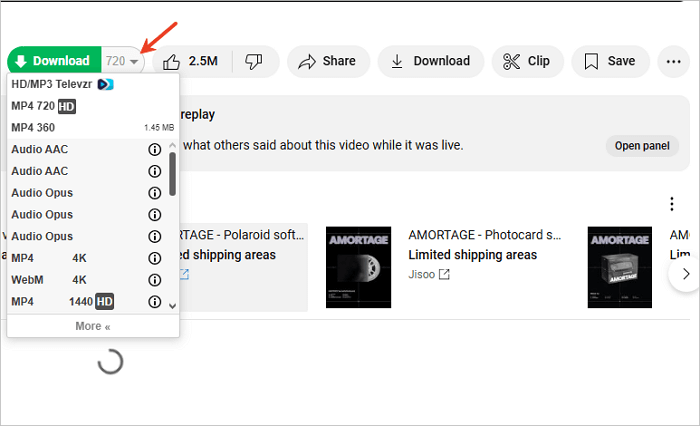Cómo descargar vídeos de YouTube en Opera