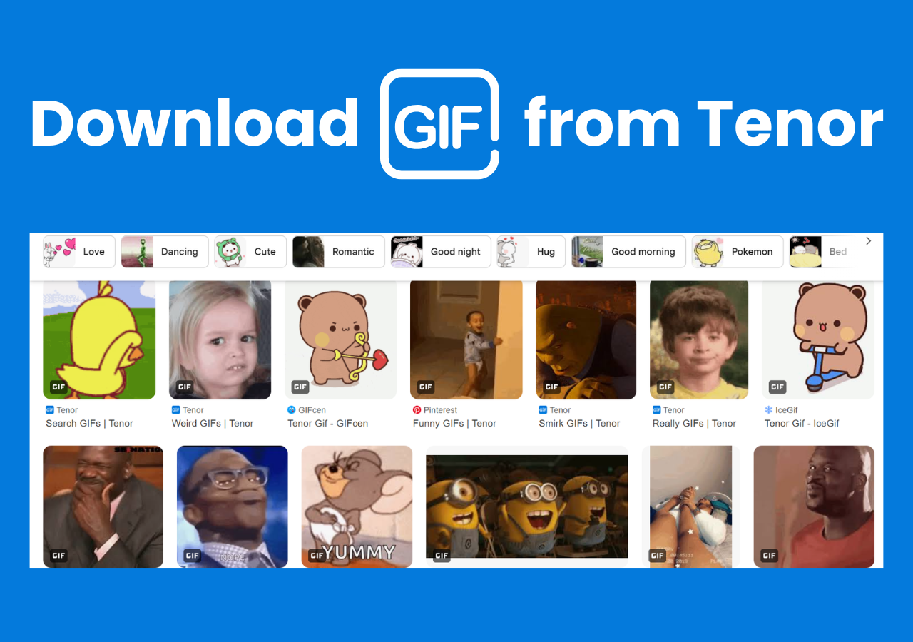 Como baixar GIF do Tenor: um guia passo a passo