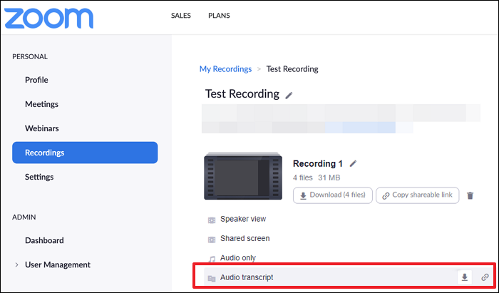 How to Transcribe Zoom Recording to Text [3 Ways]