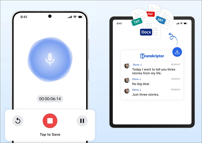 Transcribe Voice Memo to Text on Computer/Phone/Web